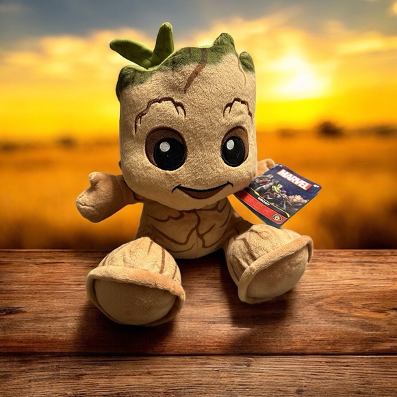 Marvel | Toys | Marvel Groot Big Feet Plush | Poshmark